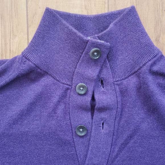 Banana Republic | Sweaters | Banana Republic Quarter Button Sweater ...